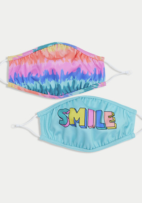 Smile & Rainbow Masks 2 Pack - FabKids